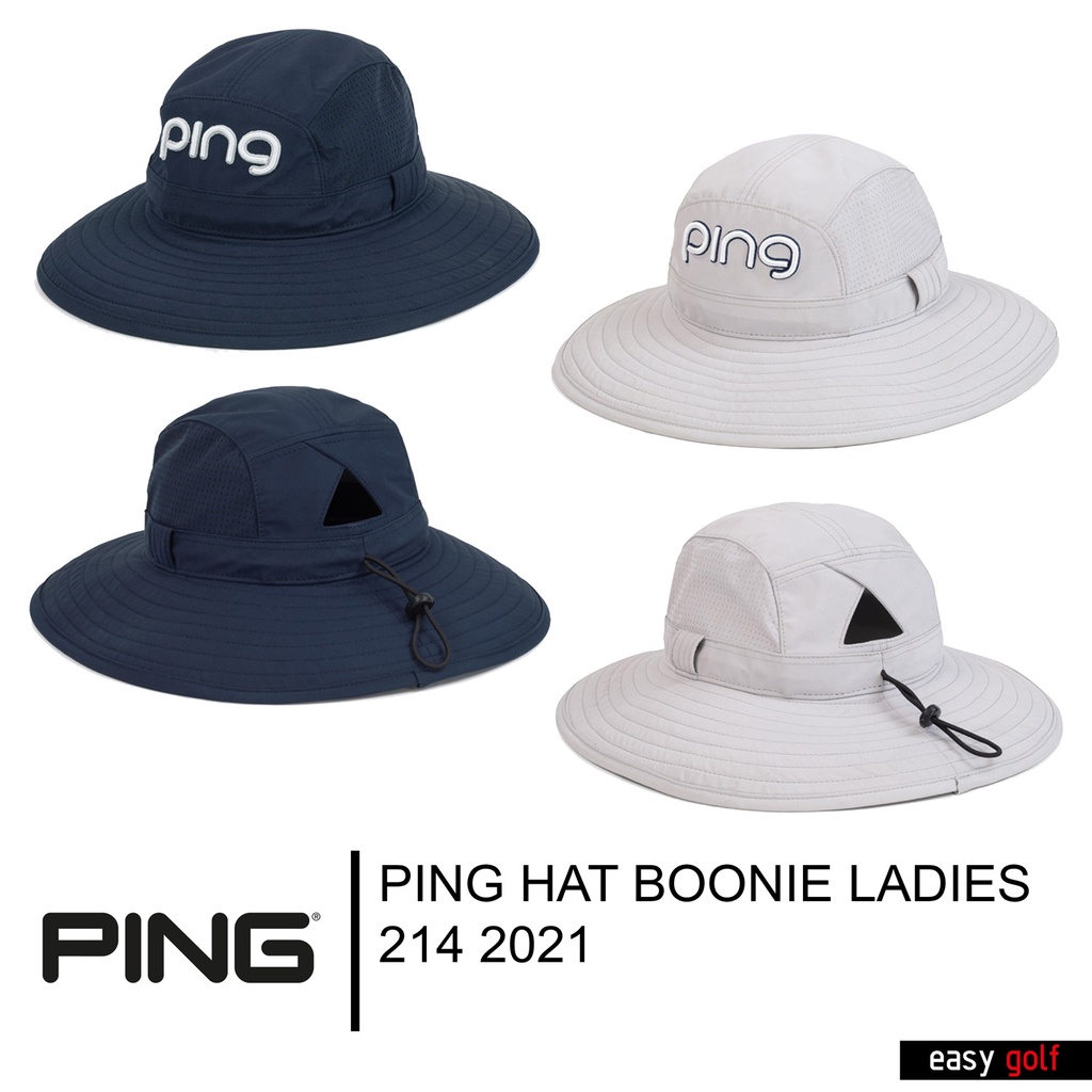 PING HAT BOONIE LADIES 214 PING HAT LADIES หมวกกอล์ฟ กีฬาผู้หญิง บักเก็ ...