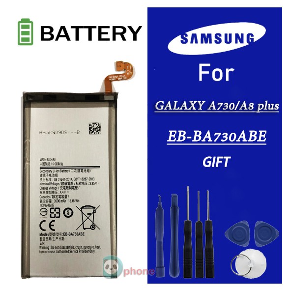 แบตเตอรี่ Samsung Galaxy A8+,A8 Plus(2018),A730(EB-BA730ABE)**แบตเตอรี่รับประกัน 3 เดือน ...