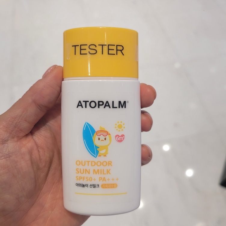 K-beauty Atopalm_baby ครีมกันแดด SPF50+PA+++ 55 กรัม และแผ่นทําความ ...