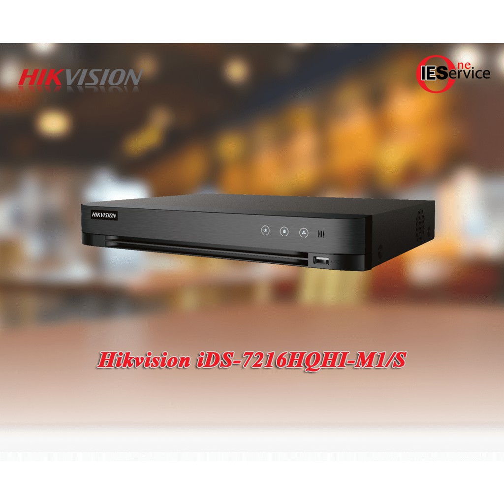 เครื่องบันทึกกล้องวงจรปิด Hikvision DVR 16Ch iDS-7216HQHI-M1/S | Shopee ...
