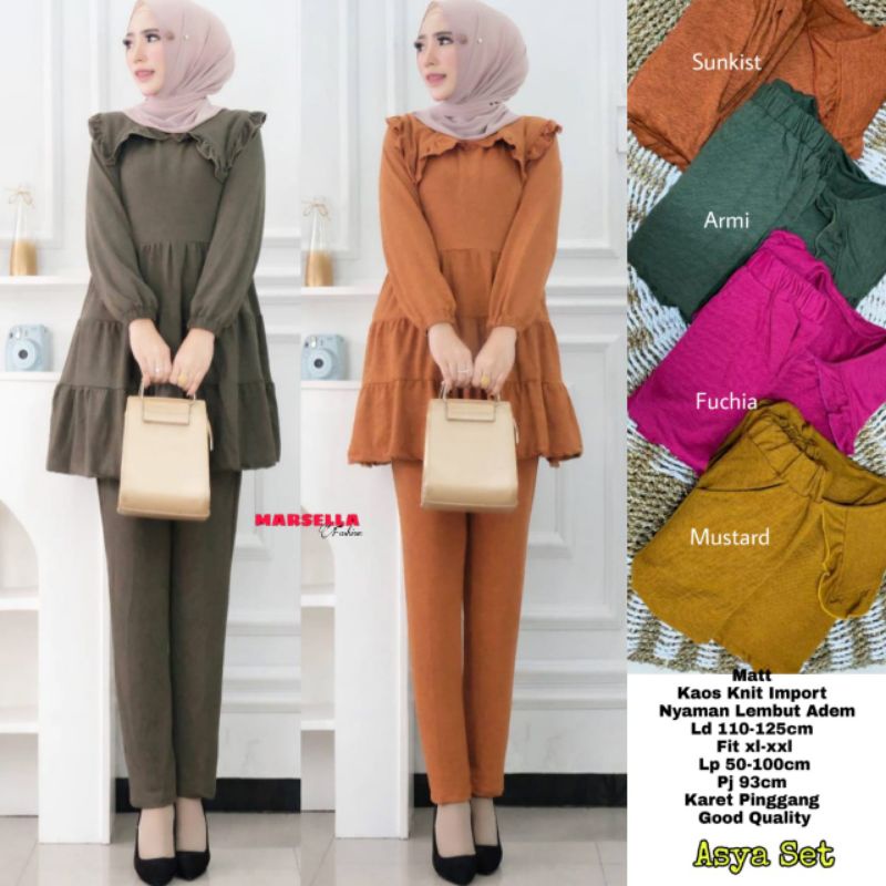ASYA SET BY MARSELLA | Shopee Thailand