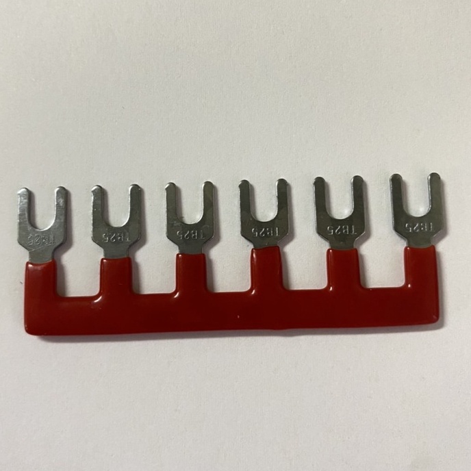 ชอร์ตติ้งบาร์ Shorting Bar 3P 4P 6P 12P ใช้กับ Terminal Block 600V 25A ...