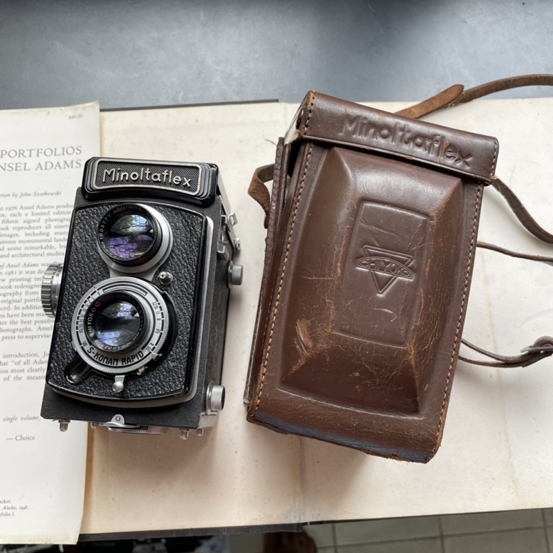 TLR camera minolta flex กล้องฟิล์มทวินเลนส์ กล้องฟิล์ม120 mm กล้องมิเดี ...