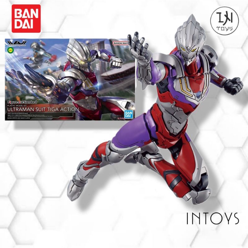 BANDAI - 1/12 FIGURE-RISE STANDARD ULTRAMAN SUIT TIGA - ACTION ...