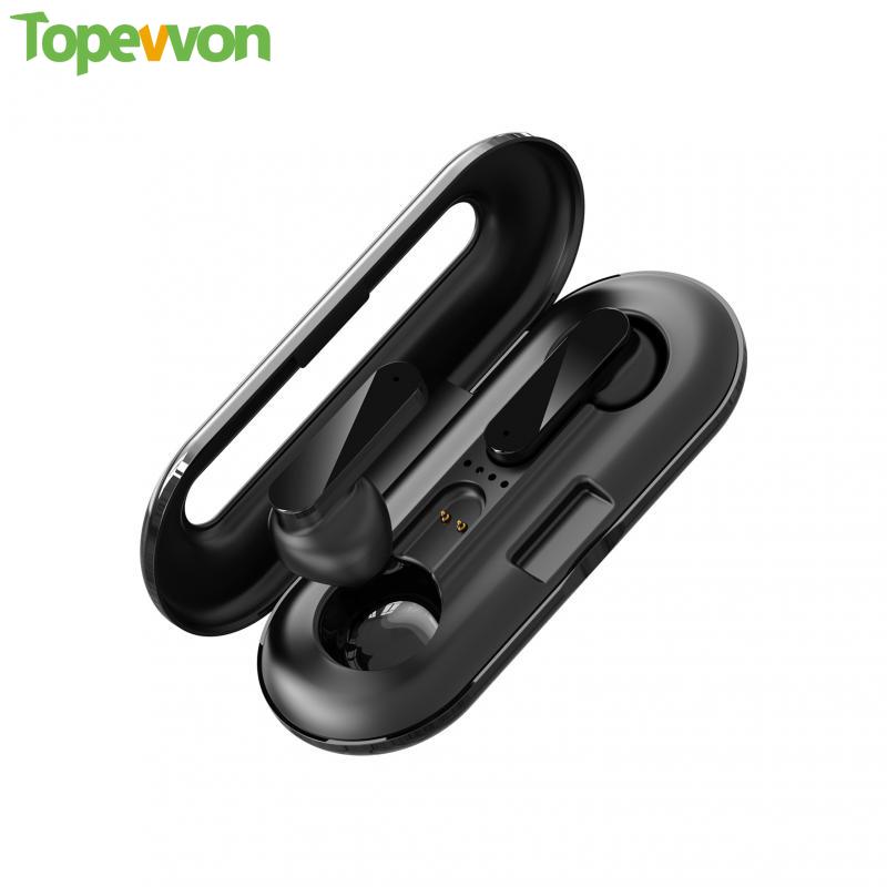 Topewon Xg49 Tws หูฟังบลูทูธไร้สาย พร้อมกล่องชาร์จ สําหรับสมาร์ตโฟน ...