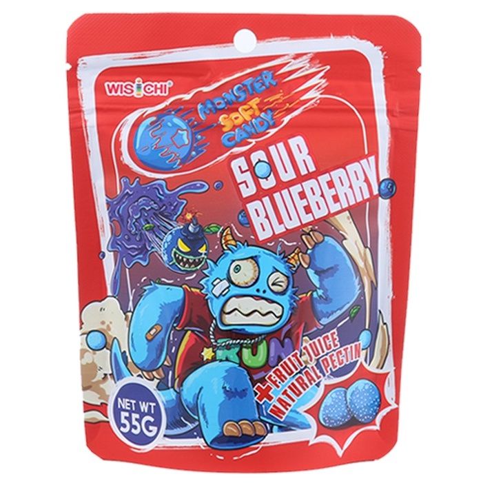 วิชชิชี่ซอฟท์แอนดี้ เยลลี่ รสเปรี้ยว Haribo Nimm2 Trolli Wisichi ...