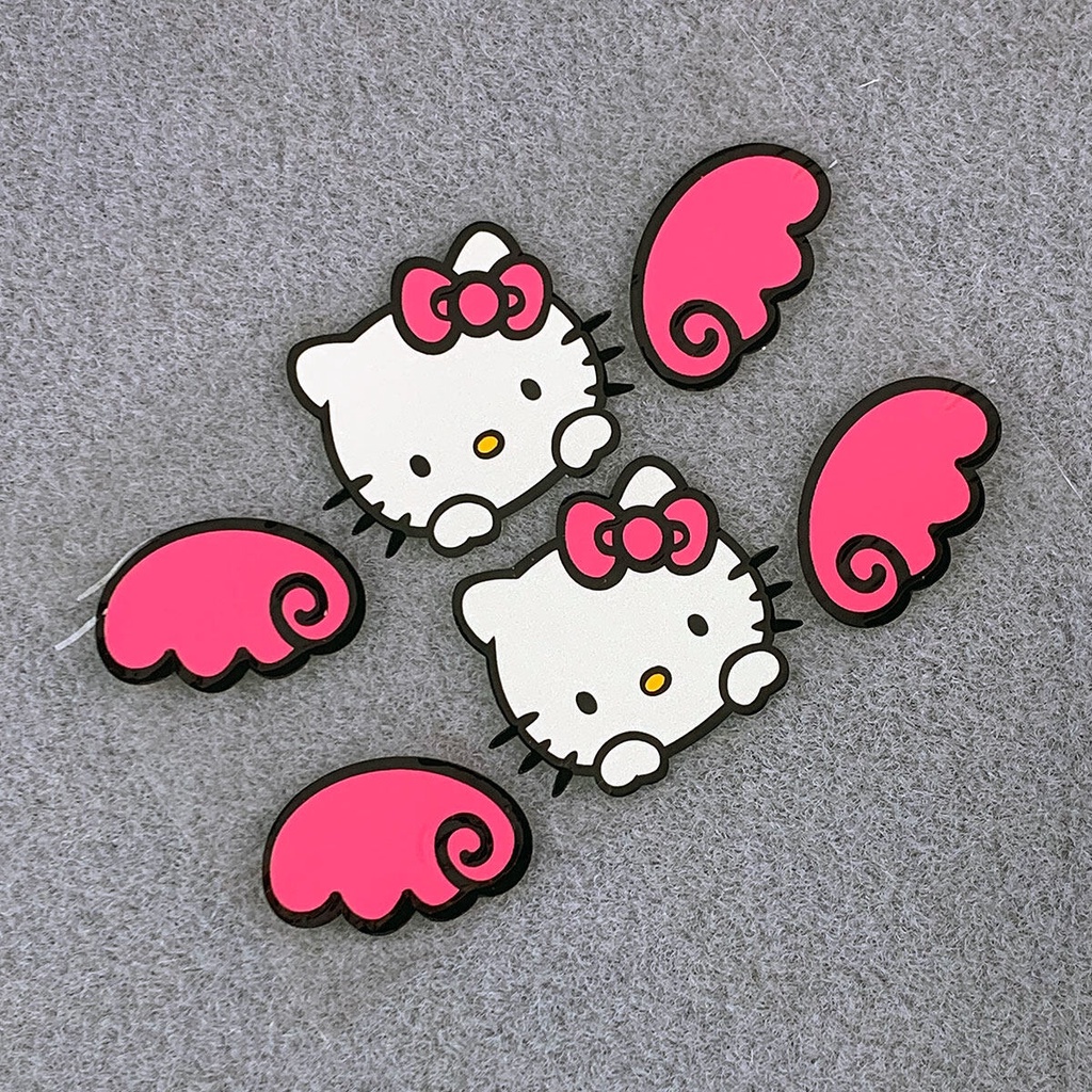 Reflective Sticker For Hello Kitty Motorcycle Car Waterproof Decal ...
