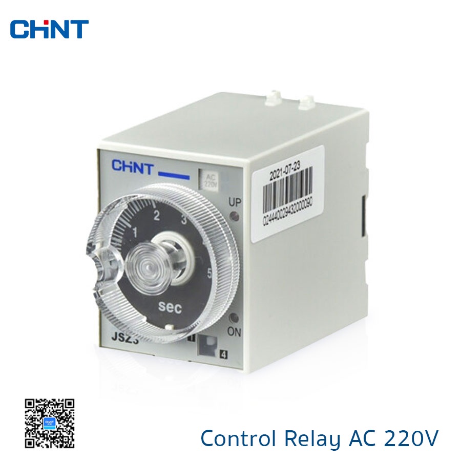 CHINT รีเลย์ Control Relay รุ่น JSZ3A AC220V รีเลย์ควบคุม รีเลย์หน่วง ...