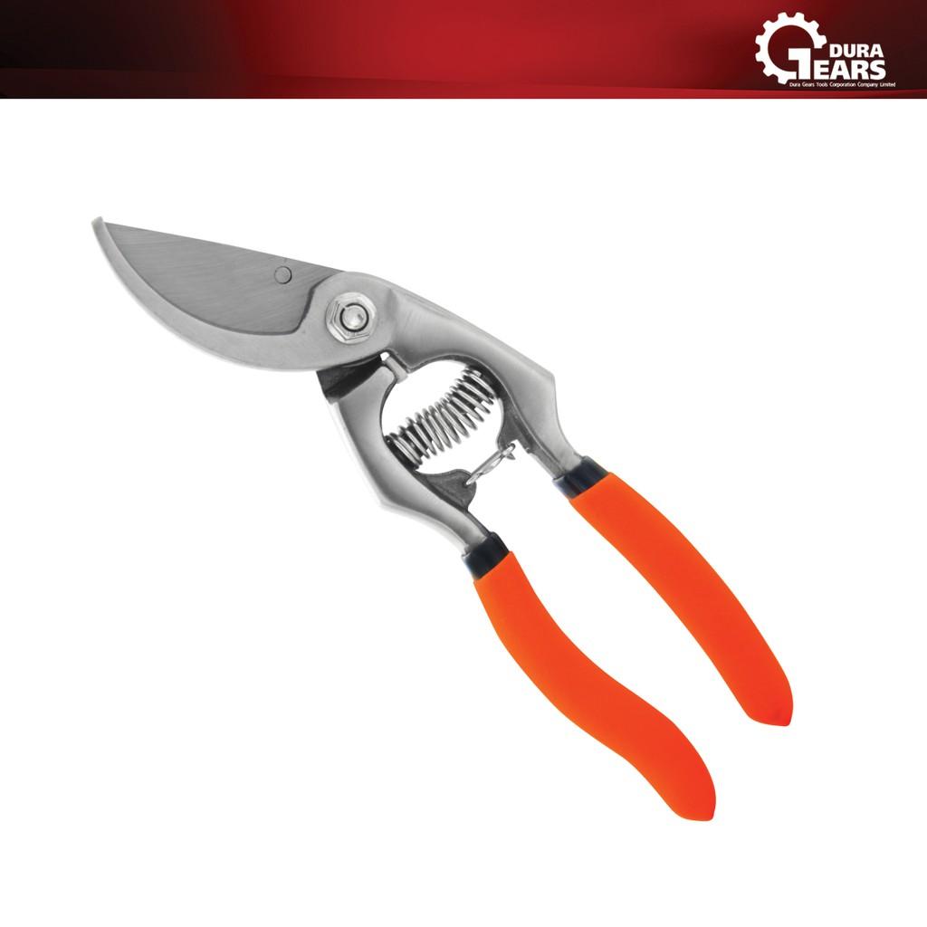 PUMPKIN กรรไกรตัดกิ่งไม้ ด้ามเหล็ก Drop forged เฉียง ขนาด 8.5 นิ้ว ...