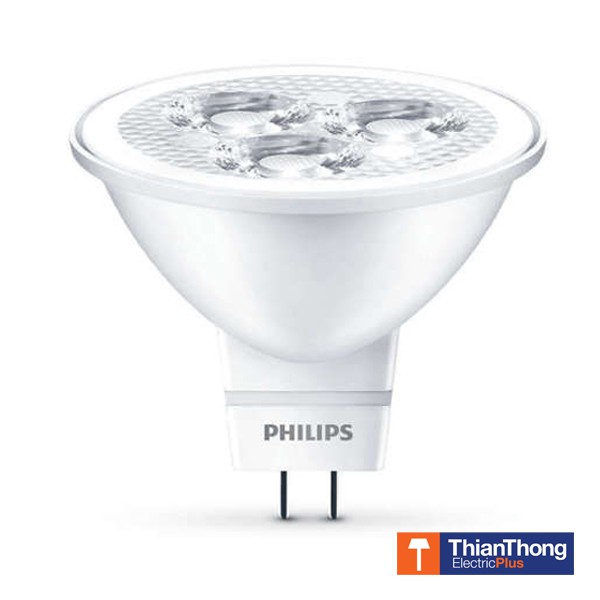 Philips หลอดไฟ LED MR16 3W / 5W ขั้ว GU5.3 12V 24D | Shopee Thailand