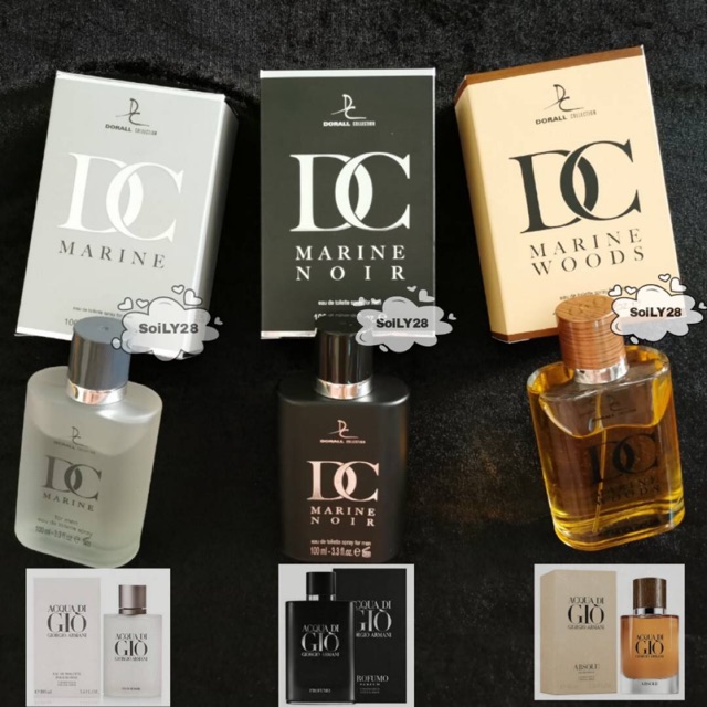 น้ำหอมนำเข้า Dorall collection Dc Marine 100ml. | Shopee Thailand