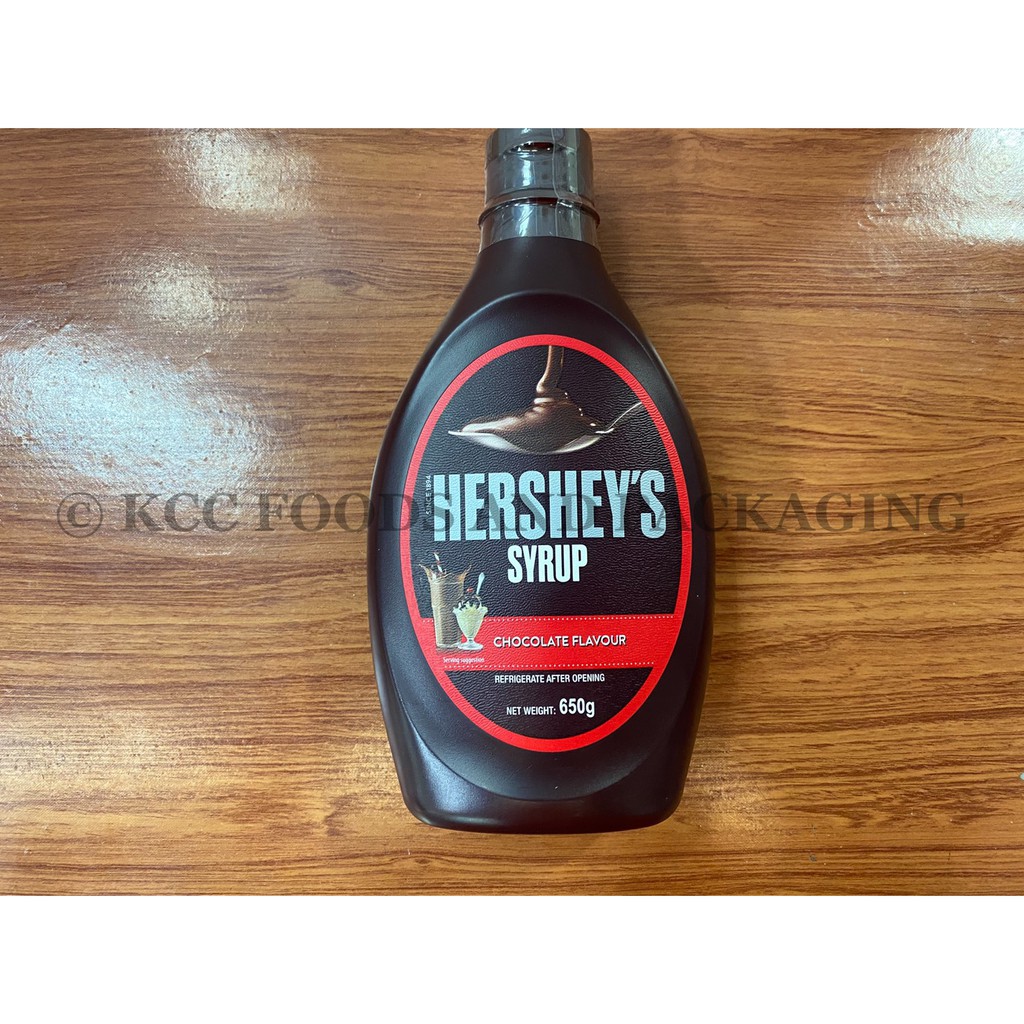 เฮอร์ชีส์ ไซรัป HERSHEY'S Syrup ชนิดขวดบีบ กลิ่น ช็อกโกแลต สตรอเบอรี่ ...