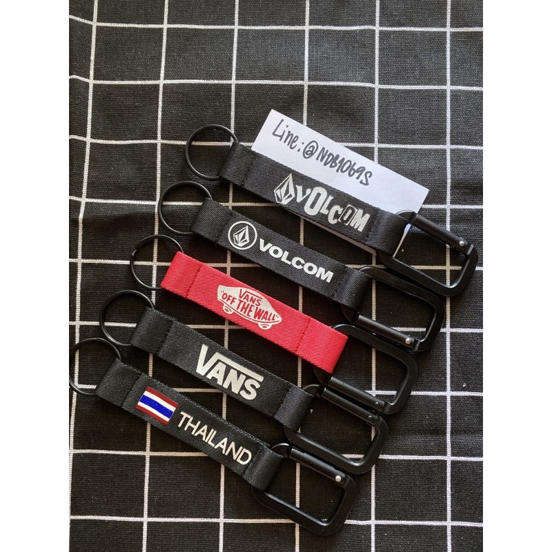 VOLCOM VANS THAILAND พวงกุญแจ Keychain พวงกุญแจห้อยกางเกง 1 เส้น Key ...