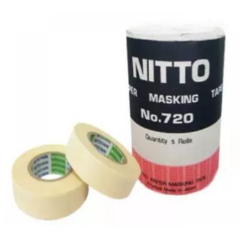 Nitto Paper Masking Tape เทปกาวย่น กระดาษกาว 18 mm x18 m | Shopee Thailand