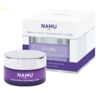 NAMU LIFE MIRACLE WHITE CONCENTRATE CREAM 30ml. นามุไลฟ์ มิราเคิล ครีม ...