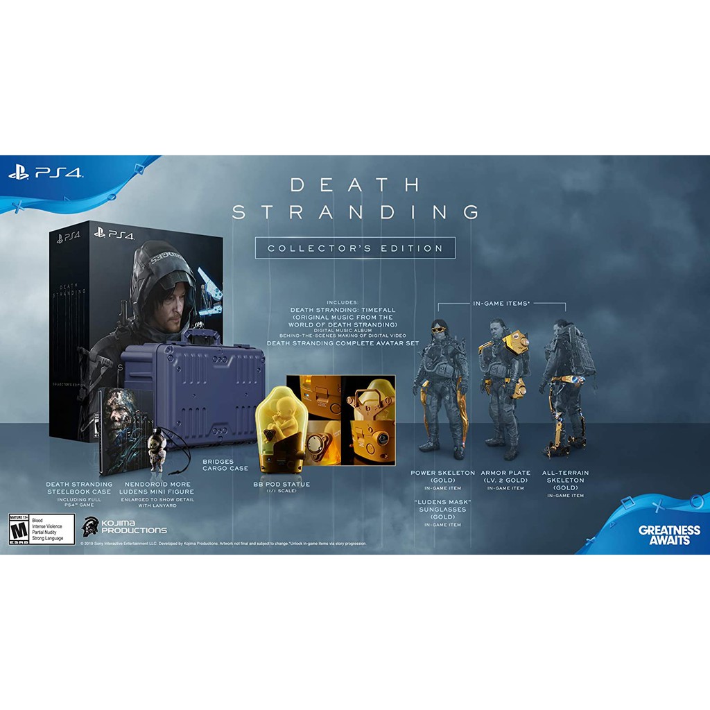 ชุดสะสม DEATH STRANDING COLLECTOR'S EDITION | Shopee Thailand