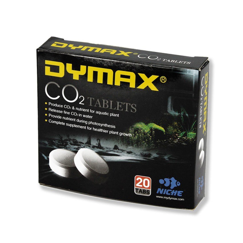Dymax CO2 ชนิดเม็ด ซีโอทู แท็ปเลท CO2 Tablet (20 เม็ด) | Shopee Thailand