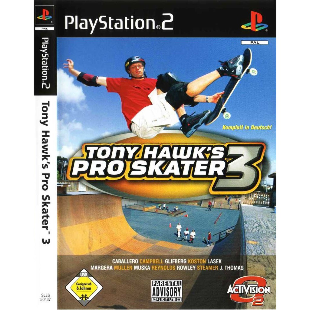 แผ่นเกมส์ Tony Hawk's Pro Skater 3 PS2 Playstation2 คุณภาพสูง ราคาถูก ...