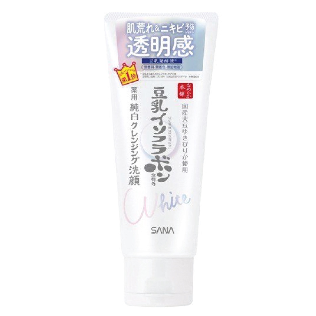 SANA NAMERAKAHONPO WHITENING CLEANSING WASH N 150 g / โฟมทำความสะอาดผิวหน้าและเครื่องสำอาง เพื่อ ...