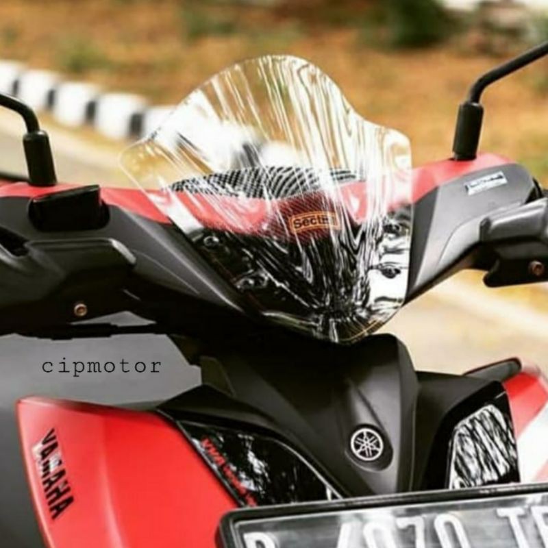 ต้องมี! Visor Aerox เชื่อมต่อ Aerox 155 Sectbill Carbon clear Bening ...
