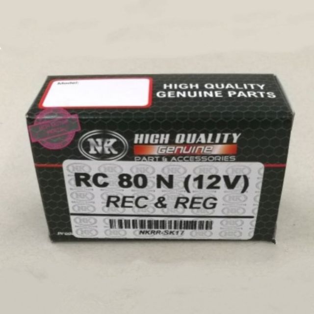 Rectifier & REGULATOR - SUZUKI - RC 80N - (12V) | Shopee Thailand