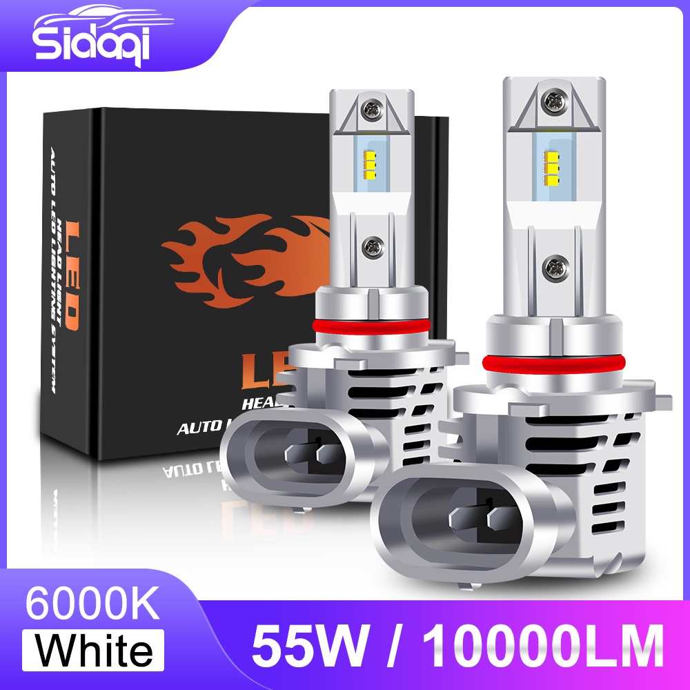 1 ชุดไฟหน ้ ารถ LED 9005 Hb3 H4 H7 H8 H9 H11 Hb4 9006 6000k เฉพาะไฟหน ้ ...