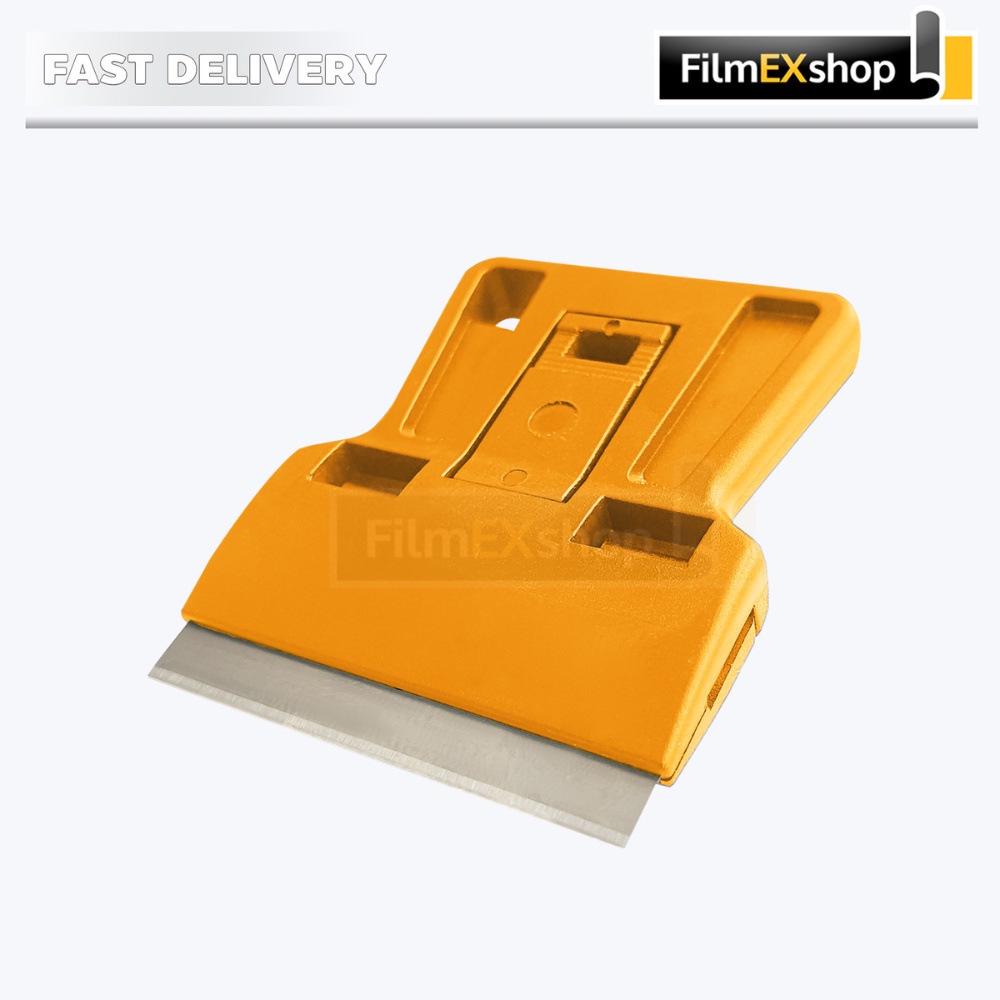 มีดขูดทำความสะอาดกระจก มีดขูดสี ลอกฟิล์ม คัตเตอร์ขูดสี เครื่องมือติดฟิล์ม Mini Glass Scraper SCR ...