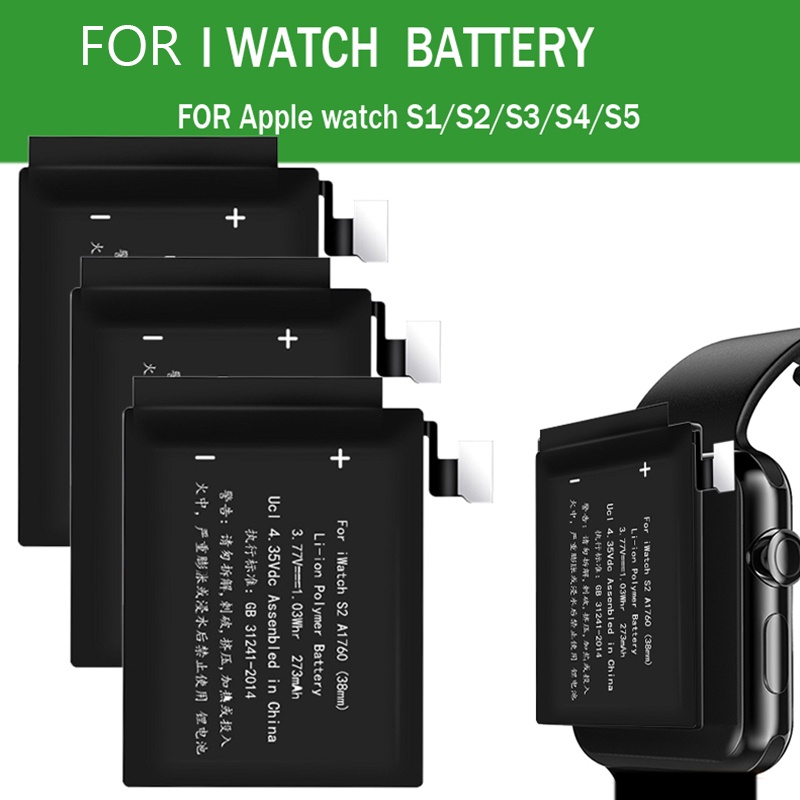 Replacement Batteria for iWatch Series 1 2 3 4 5 GPS LTE 38mm 40mm 42mm ...