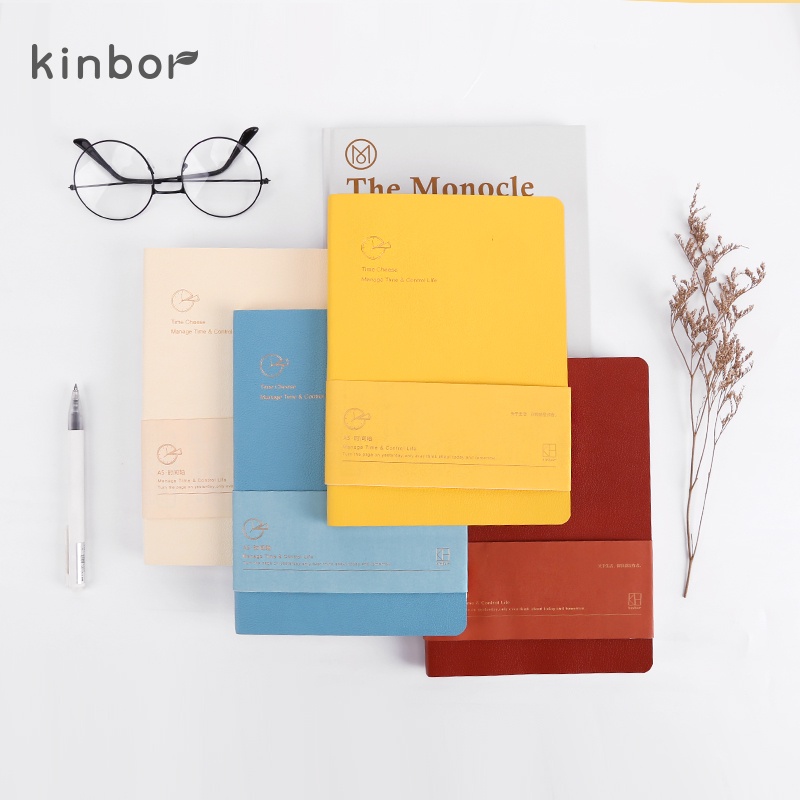Kinbor สมุดโน้ต ปฏิทินรายสัปดาห์ ขนาด A5 | Shopee Thailand