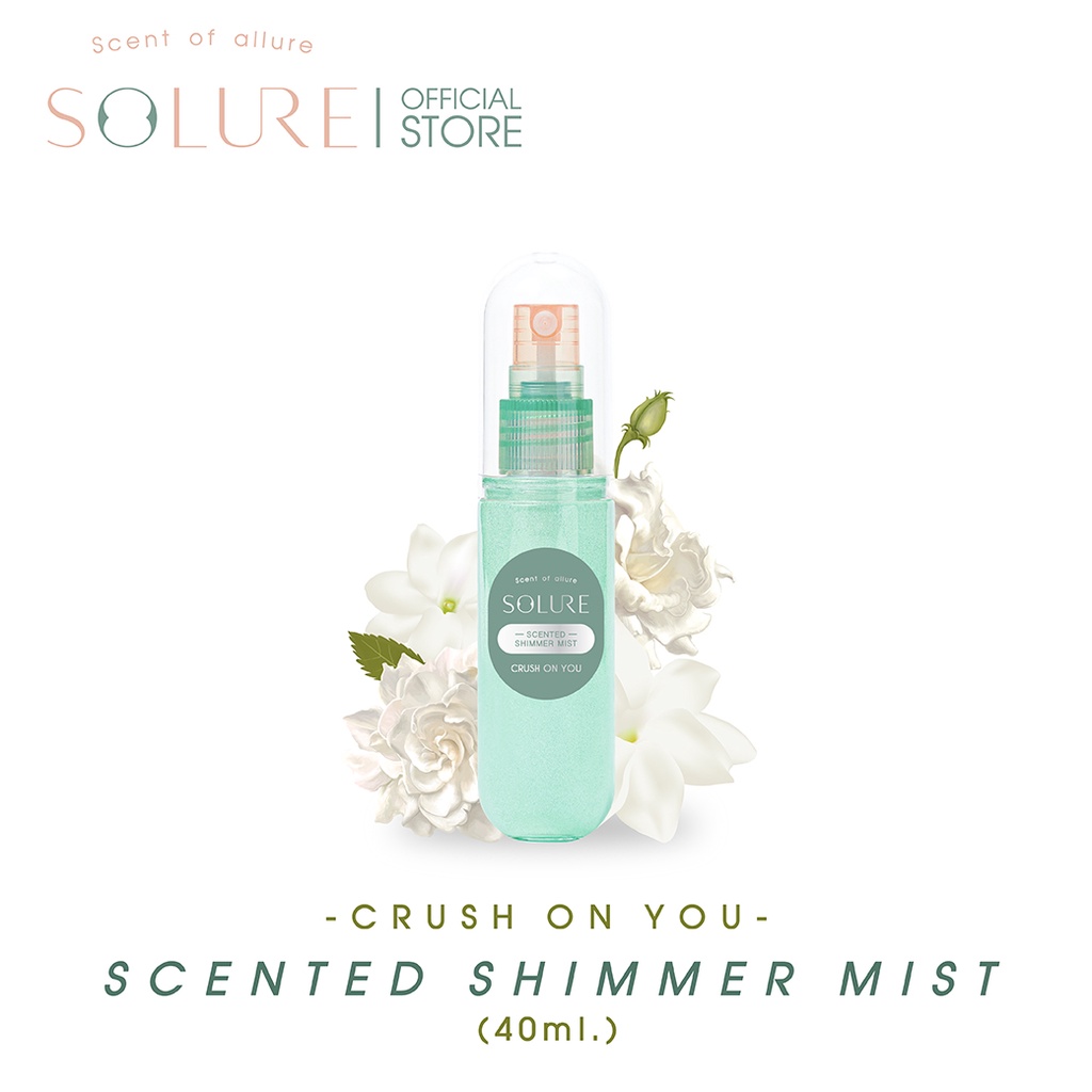 SOLURE SCENTED SHIMMER MIST CRUSH ON YOU | Shopee Thailand