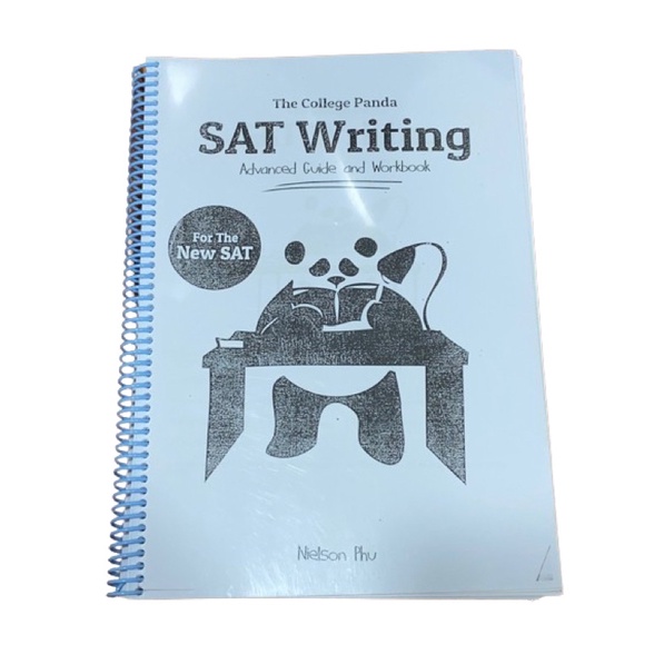 Sat Writing ของ The College Panda ปกใสเลอะนิดหน่อย | Shopee Thailand