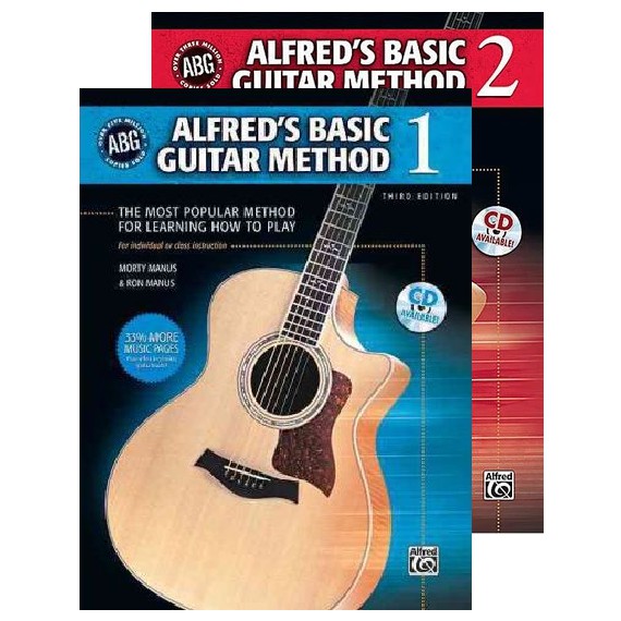 Alfred's Basic Guitar Method 1, 2 ปกดำ | Shopee Thailand
