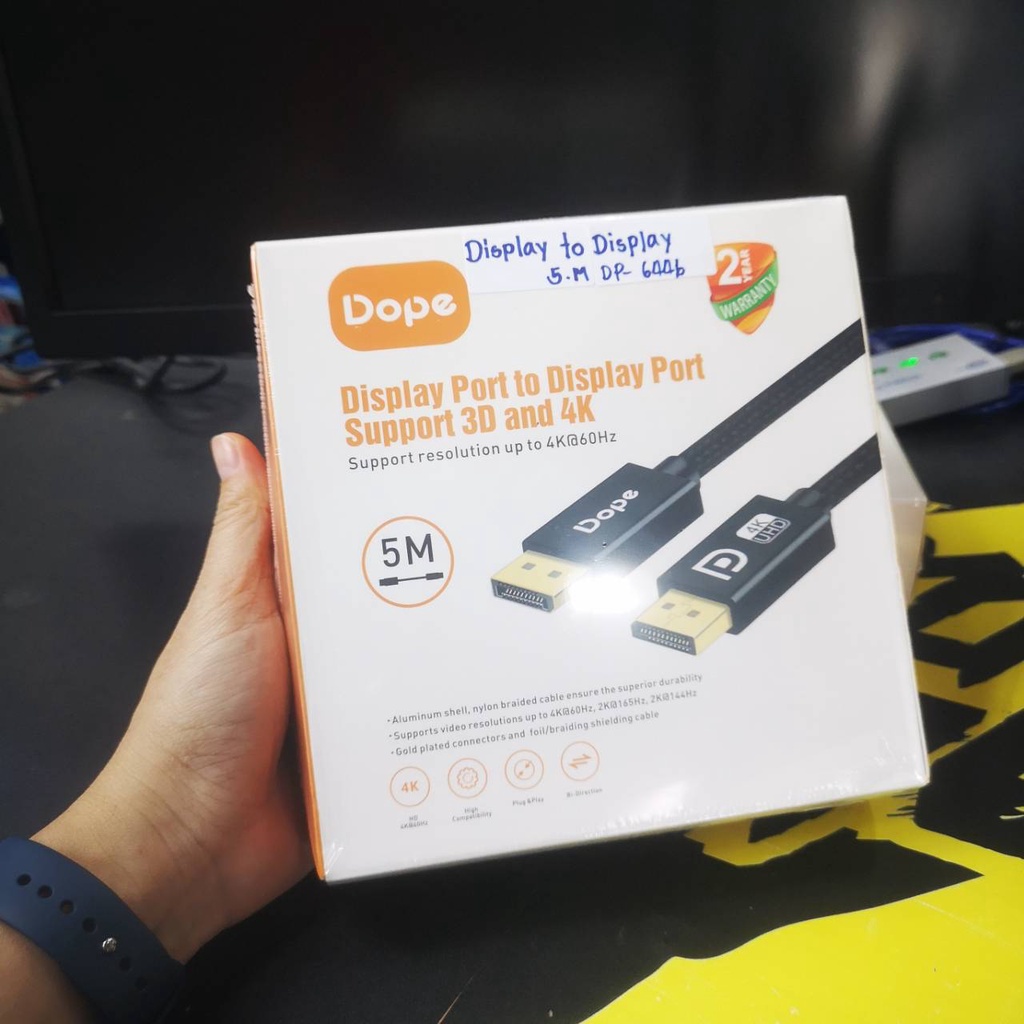 DOPE DP-6444 / DP-6446 / DP-6447 สาย Display Port to Display Port ...