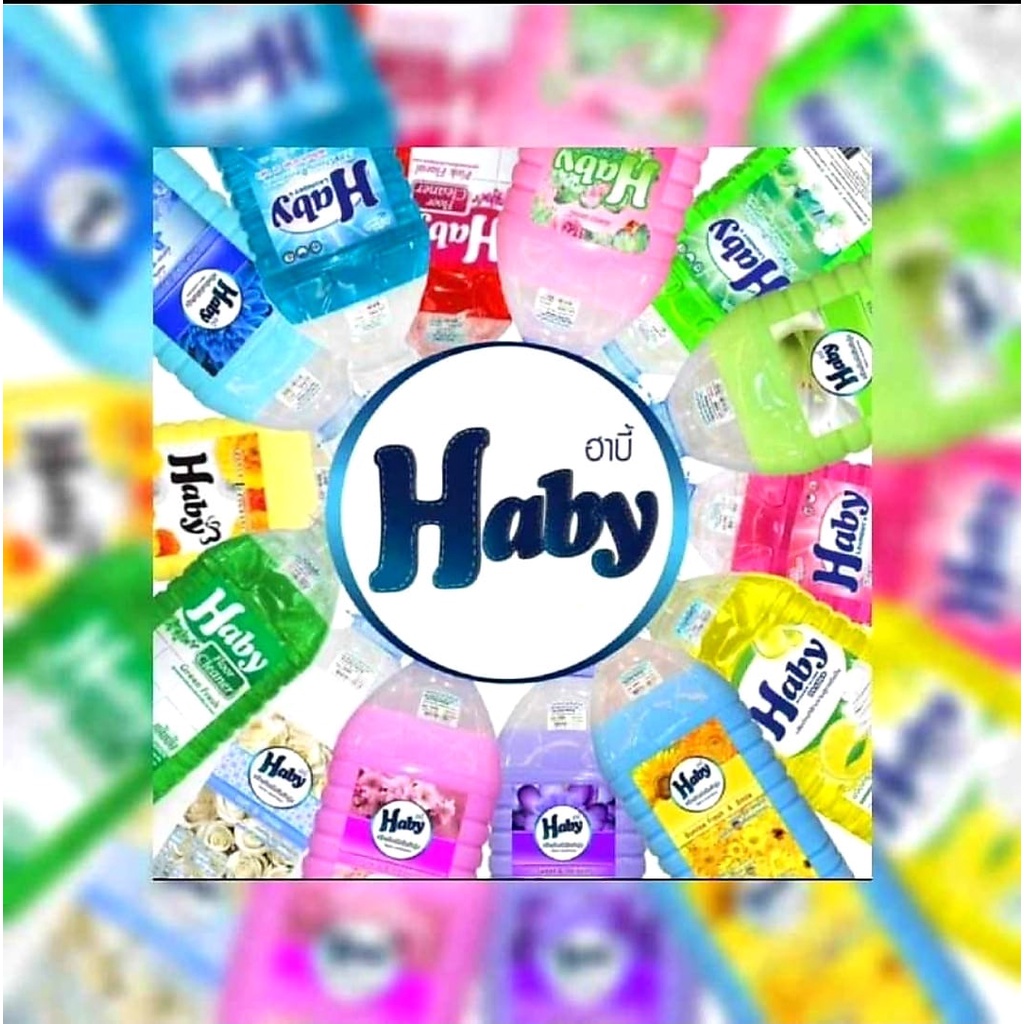 HABY Liquid Detergent ผลิตภัณฑ์ซักผ้า หอมนุ่ม ติดทนนาน | Shopee Thailand