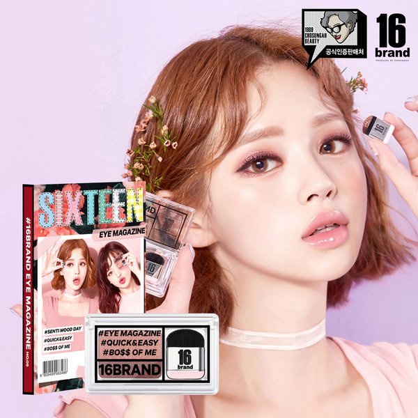 pre ของแท้จากช็อปเกาหลี 16brand 16 eye magazine eyeshadow ️sixteen ...