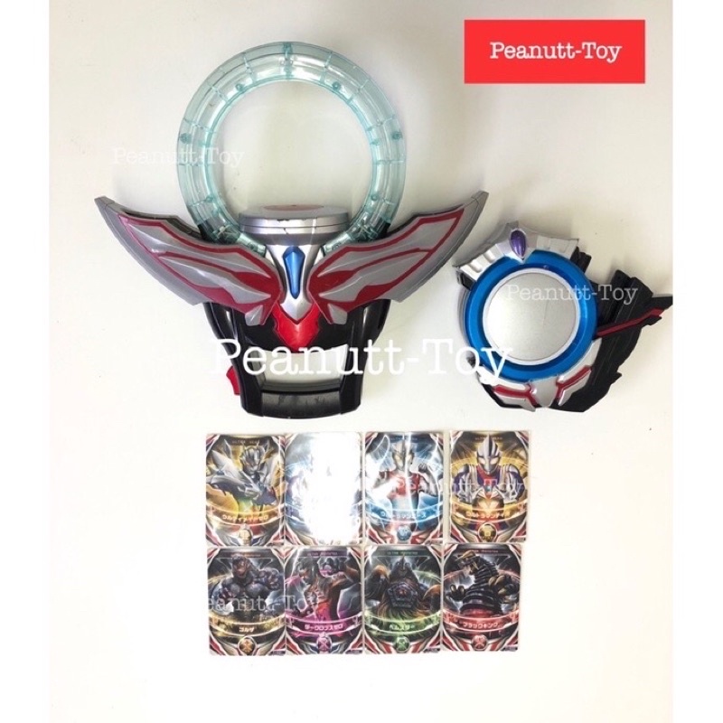 Dx Ginga Spark / Dx x Divisor / Dx Orb Ring & Ultraman Fusion Card ...