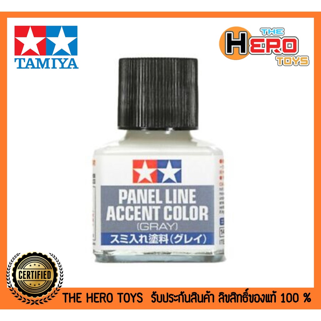 Tamiya Panel Line Accent Color (Gray) 87133 | Shopee Thailand