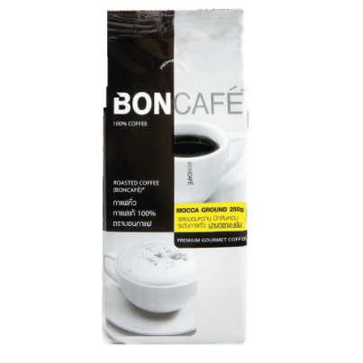 กาแฟคั่วบด มอคค่า BONCAFE 250 กรัม | Shopee Thailand