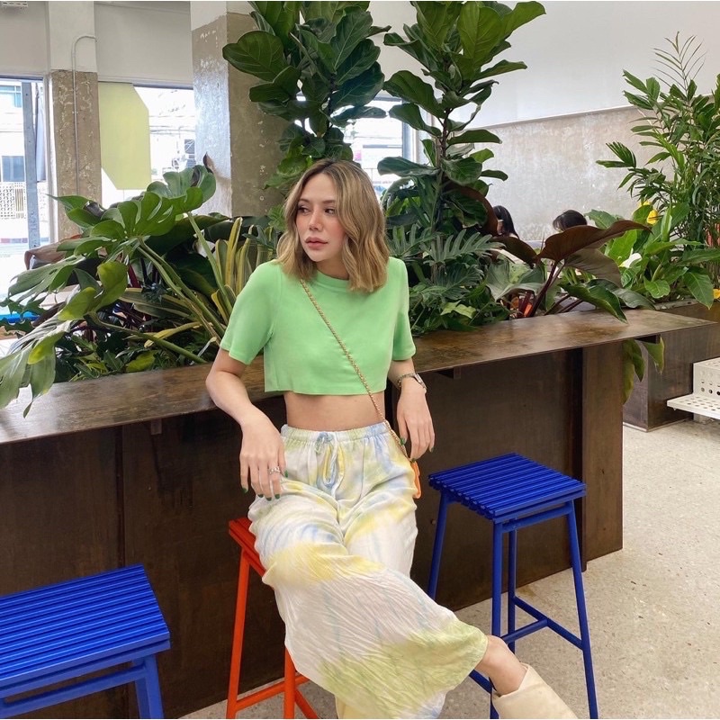 Napat vogue crop top | Shopee Thailand