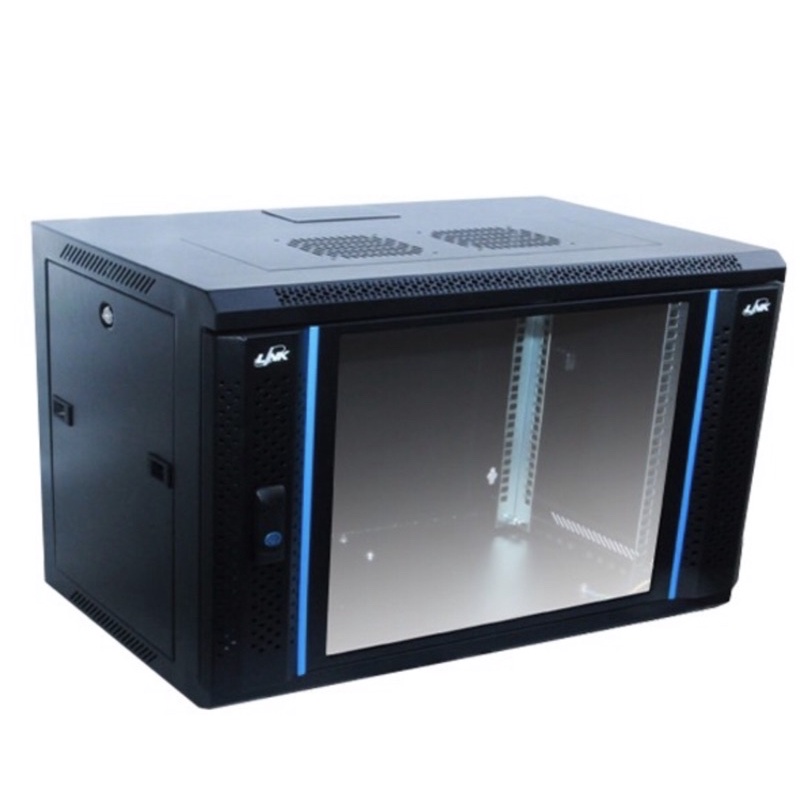 LINK 19” GLASS WALL RACK 9U, ลึก 40 cm., 1 ตอน Dimension (cm) W x D x H ...