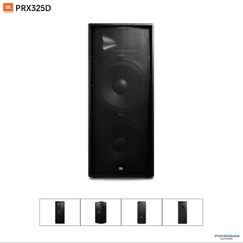 Phornsiamelectronic JBL PRX 325D ตู้ลำโพง Passive 2×15 นิ้ว 2 ทาง 2000 ...