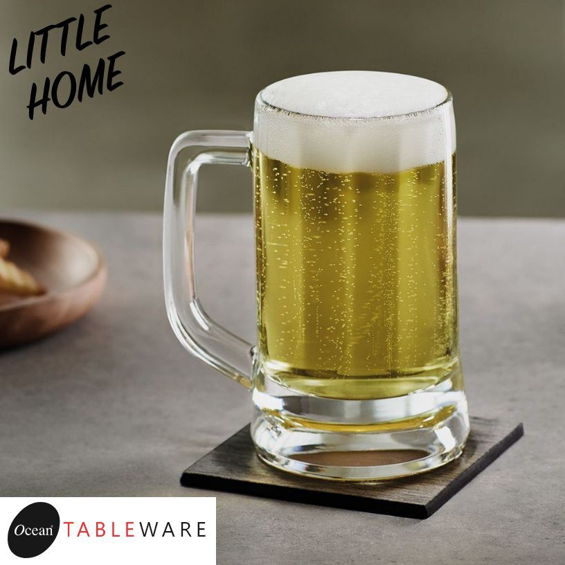 LITTLE P00840 แก้วน้ำ แก้วเบียร์ OCEAN MUNICH BEER MUG ขนาด 355 ml (A2) | Shopee Thailand