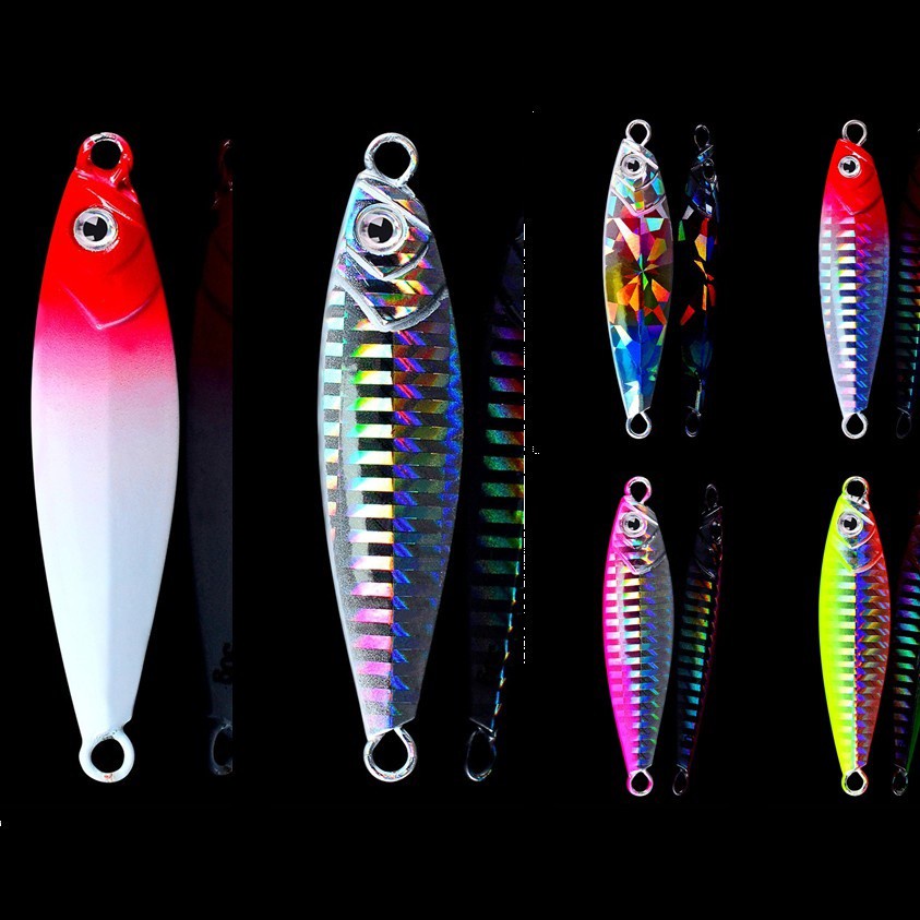 1Pcs ใหม่ Fishing Lure Jig ช้อน 7g 10g 15g 20g 30g Swimbait Bass Jigging Wobbler เหยื่อตกปลาจม ...