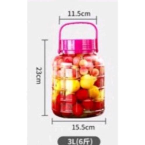 โหลแก้ว ขวดโหลดองบ๊วย ขวดโหลดองผลไม้ ขวดโหลแก้ว โหลเหล้าบ๊วย 1L 2L 3L 4L 5L 8L 10L 12L 15L ...