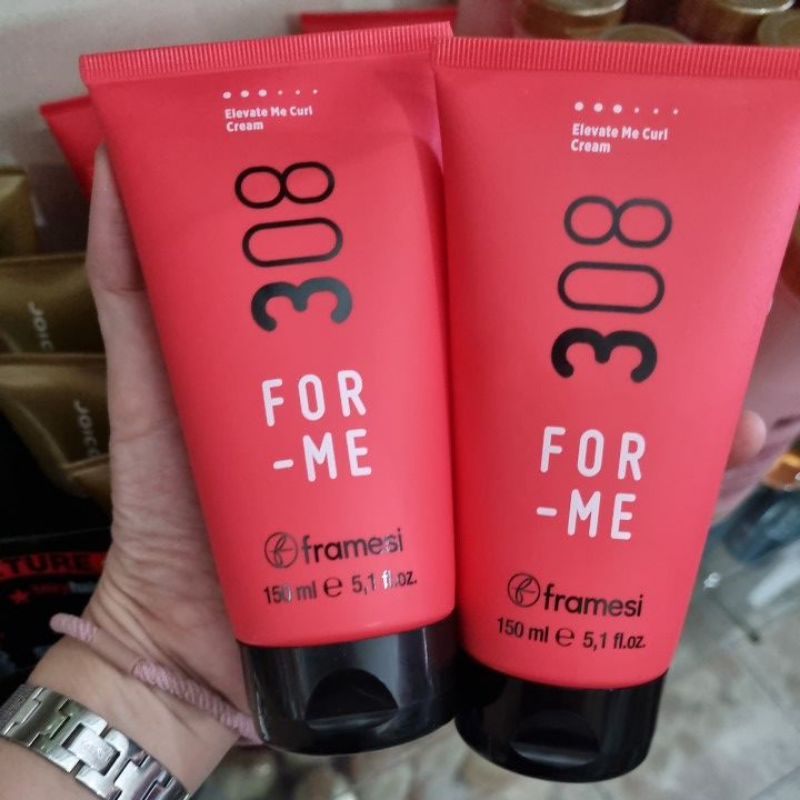 Framesi for me 308 - Elevate me curl creme 150ml ครีมจับลอนผมดัดหรือผมหยักศก ให้ลอนดูธรรมชาติไม่ ...