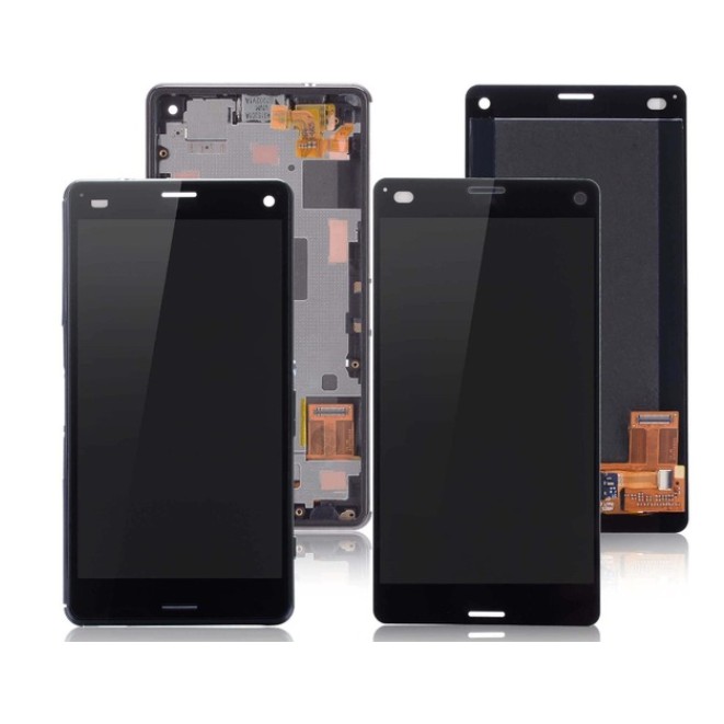หน้าจอสัมผัส LCD แบบประกอบ สําหรับ SONY Xperia Z3 Compact Z3 Mini D5803 ...