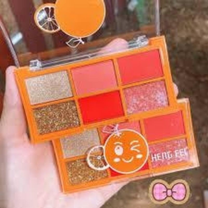 Heng Fei Eyeshadow 6 ช่อง 4 สี | Shopee Thailand