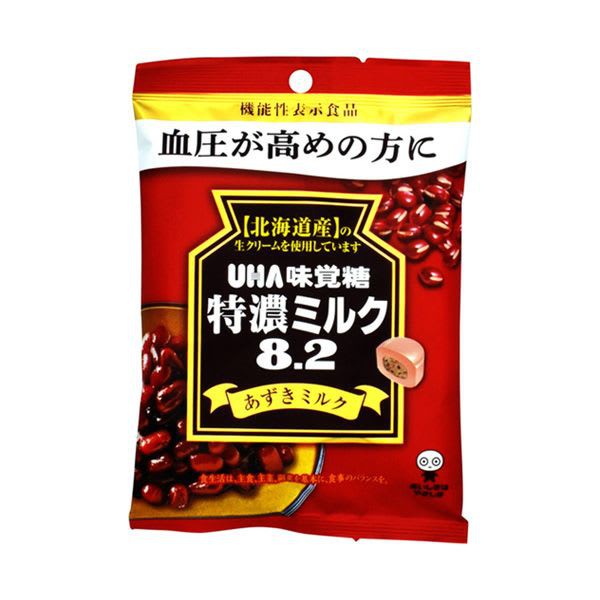 UHA Tokuno Milk Candy with Azuki Red Beans and GABA 93g | Shopee Thailand