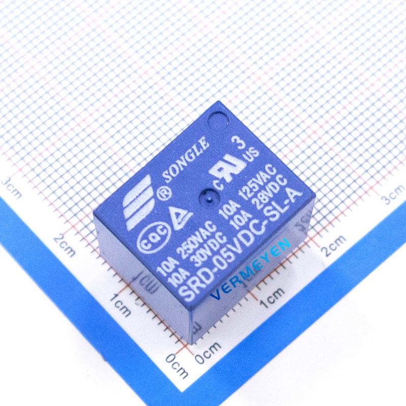 Songle Relay SRD-05VDC-SL-C 12VDC 24VDC-LS-A | Shopee Thailand