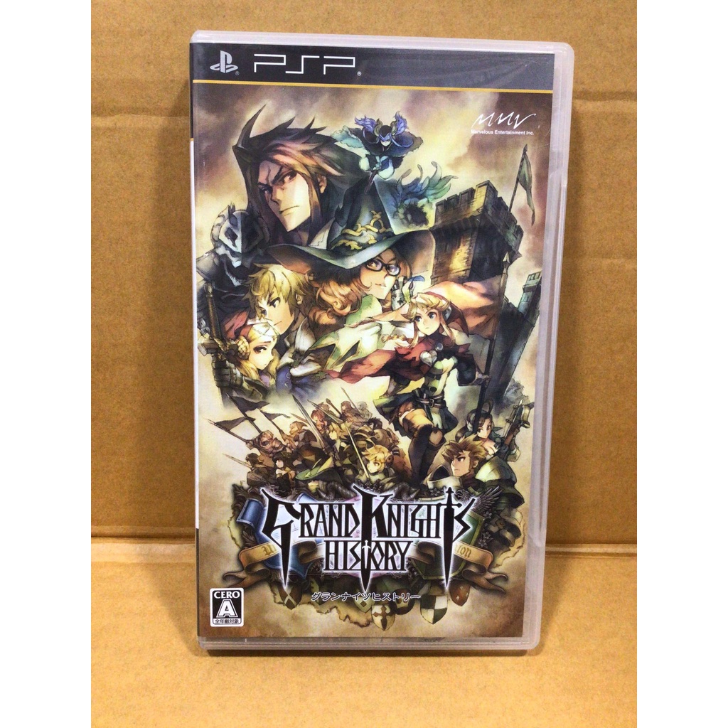 แผ่นแท้ [PSP] Grand Knights History (ULJS-00394) Knight | Shopee Thailand